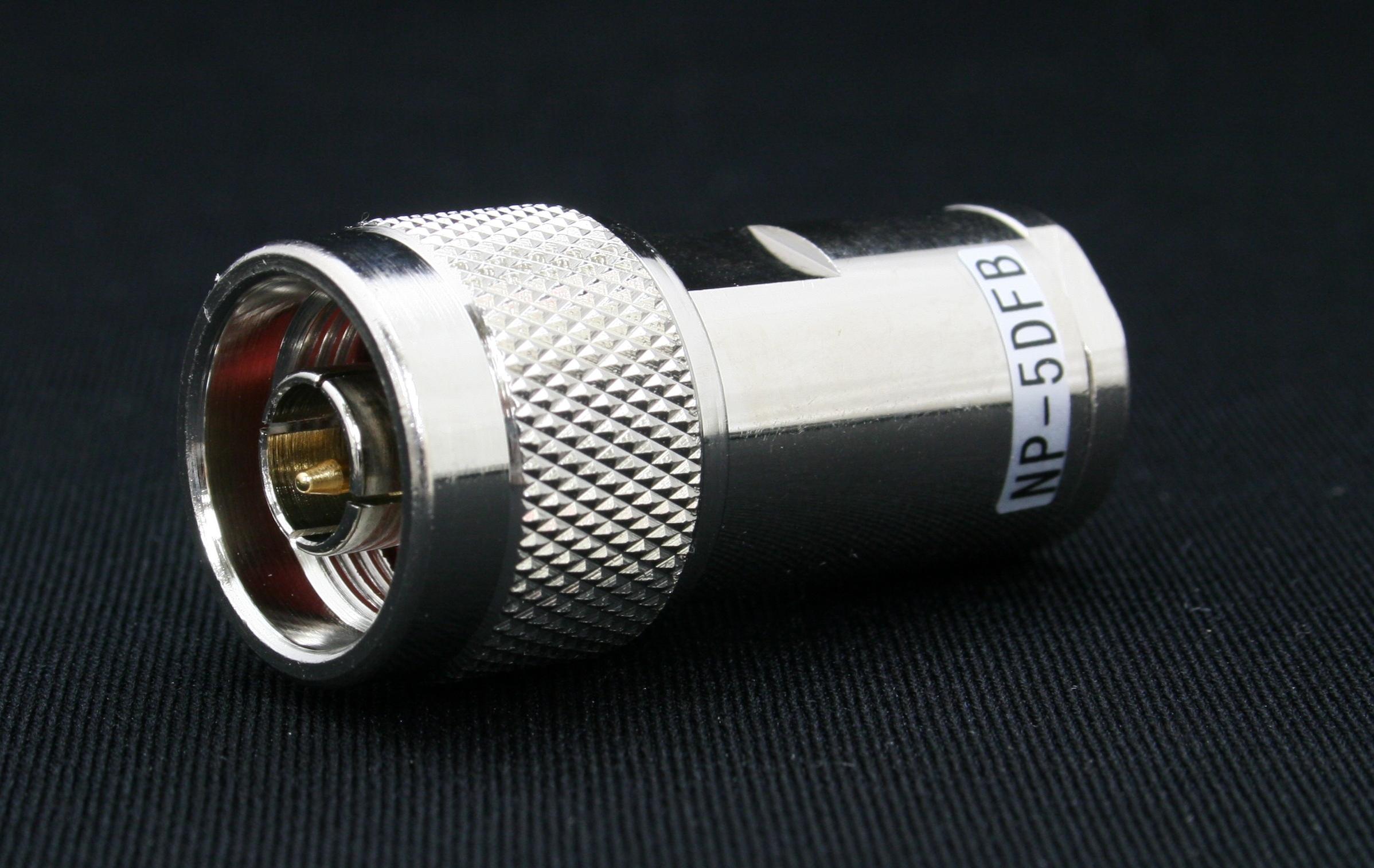 NP-5DFB NP－5DFB N型コネクタ―（ニッケルメッキ） ラジオショップ・ファイブナイン