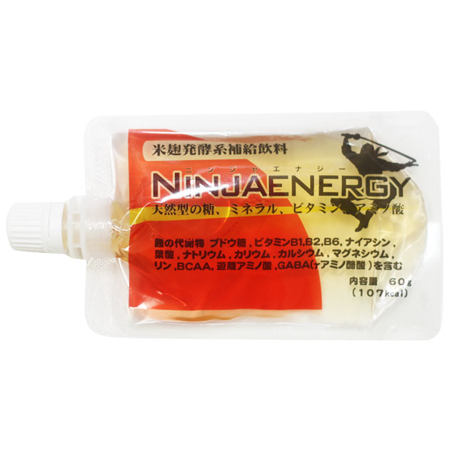 ロードレースにおすすめ補給食,補給飲料 ニンジャエナジー