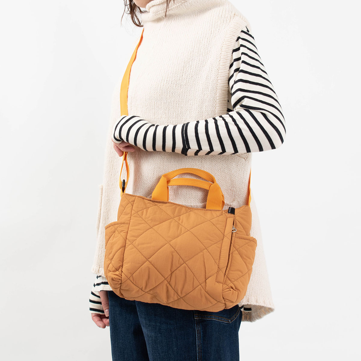 ROOTOTE SN.スクエア2way.ダイヤキルト-E ｜ナチュラルファッション・ナチュラル服の通販