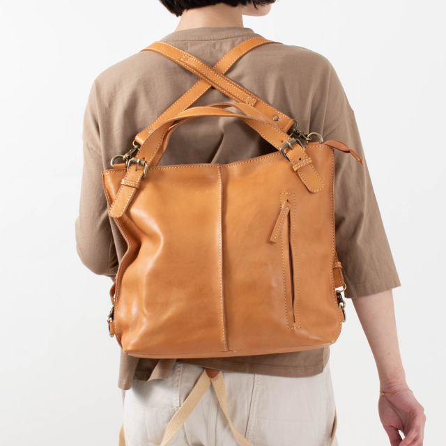 オールノット [ピークスピーク] ラウンド2WAYエル YY-2595-AZ-CM キャメル - 通販 - promethio.org