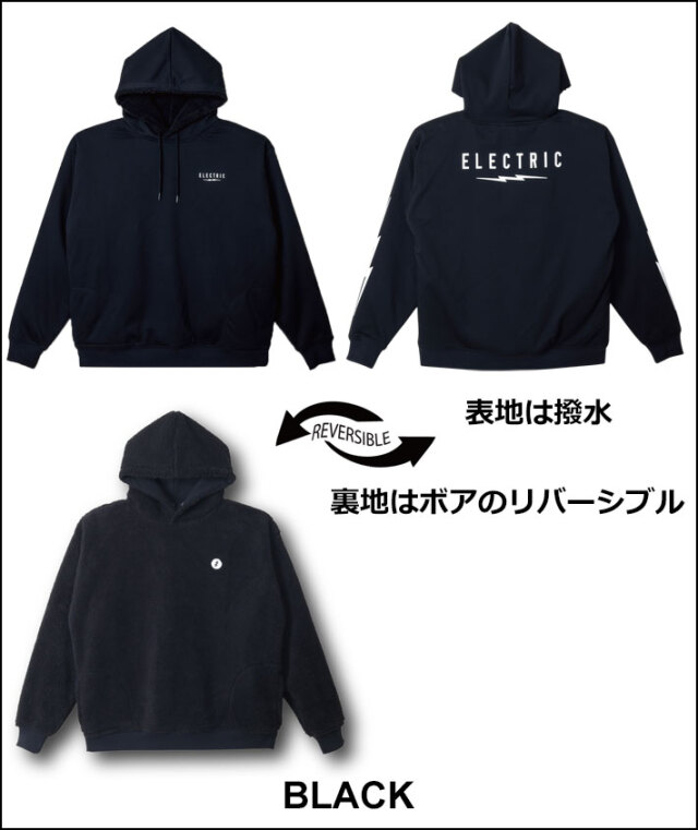 25-26 ELECTRIC エレクトリック パーカー UNDERVOLT REVERSIBLE HOOD