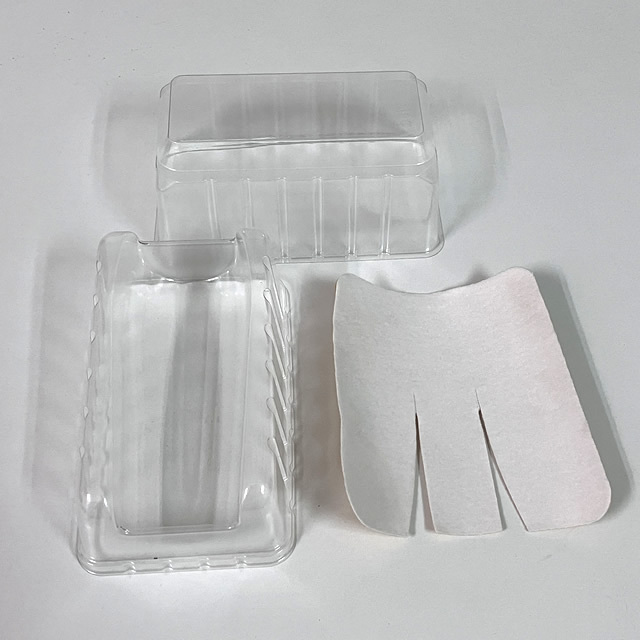 人工蛹室DSPC 透明PETタイプCL【大】（フタ付き）