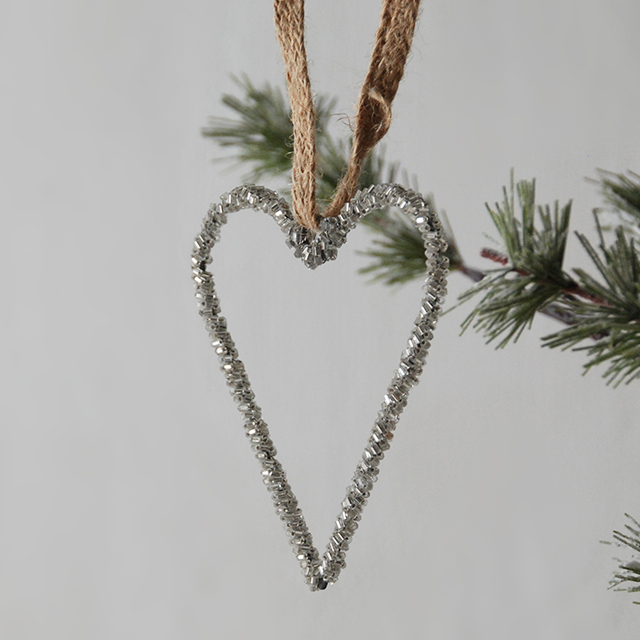 francjour フランジュール ｜ シルバービーズハート 小 10cm