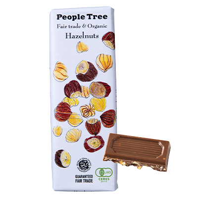 【FUTAEDAオンラインショップ】【PeopleTree/フェアトレード＆オーガニックチョコレート】ビター・アーモンド
