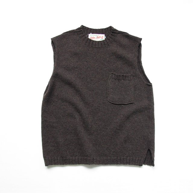 John Tulloch / Crew Neck Vest - Fuzz 東京 新宿 オンライン通販