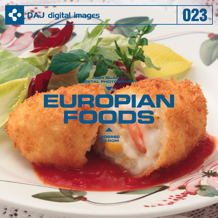 【特価】DAJ 023 EUROPIAN FOODS【メール便可】 色見本のG&E