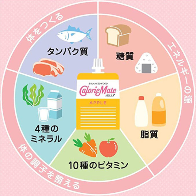 大塚製薬 カロリーメイトゼリー 215g 2箱（48個入）【日本大学ラグビー部OB会専用商品 送料込】【NS】