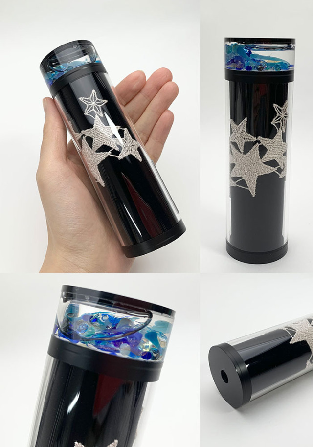 Kiry 桐林 恭子 亨「レース クリスマスver スター」（KB4001）2ミラー・オイルタイプ 万華鏡専門店 鎌倉ヴィヴァン（公式万華鏡 ...