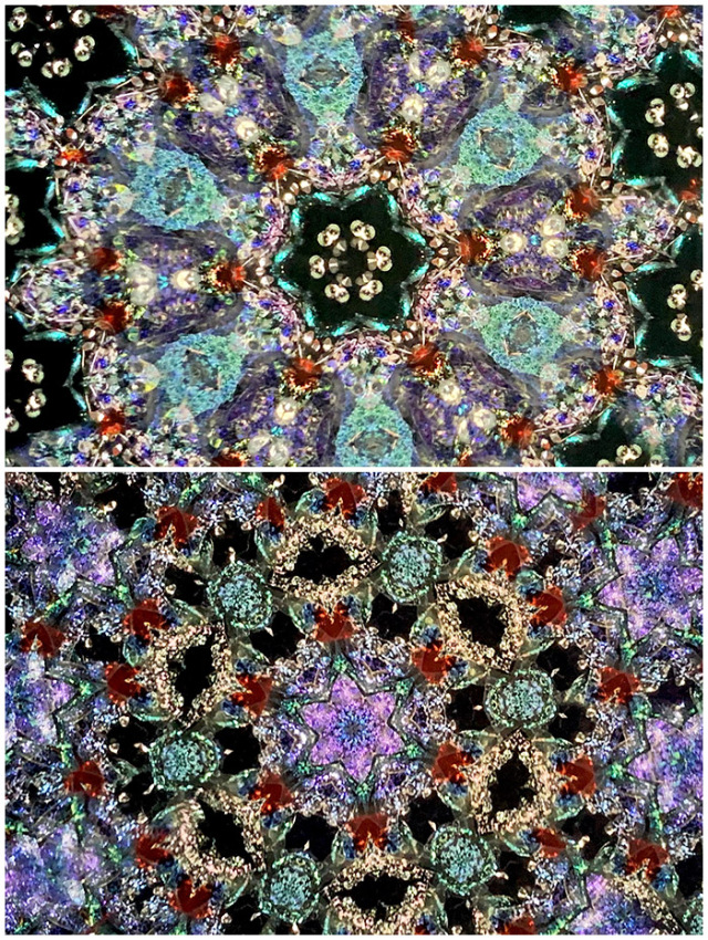 金子宏明「遥」（KH4026）3ミラー・オイルタイプ 万華鏡専門店 鎌倉ヴィヴァン（公式万華鏡通販サイト）