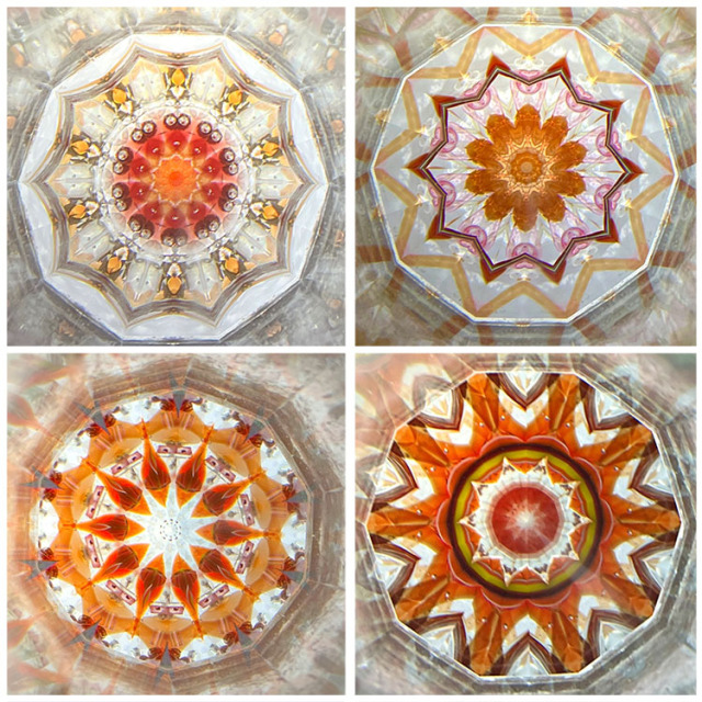 吏永子（Rieko）「アラベスク」（RI4043）2ミラー・オイルタイプ 万華鏡専門店 鎌倉ヴィヴァン（公式万華鏡通販サイト）