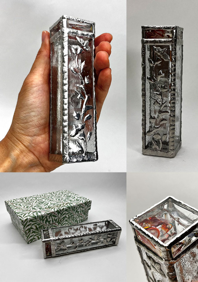 吏永子（Rieko）「アラベスク」（RI4043）2ミラー・オイルタイプ 万華鏡専門店 鎌倉ヴィヴァン（公式万華鏡通販サイト）