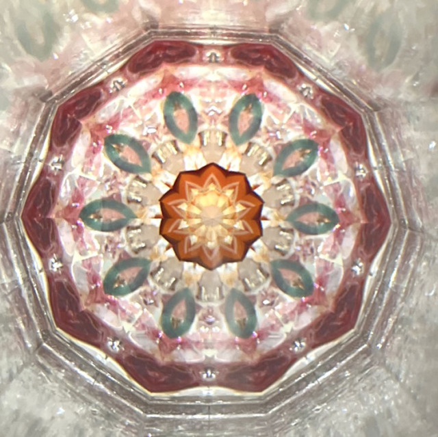 吏永子（Rieko）「アラベスク」（RI4043）2ミラー・オイルタイプ 万華鏡専門店 鎌倉ヴィヴァン（公式万華鏡通販サイト）