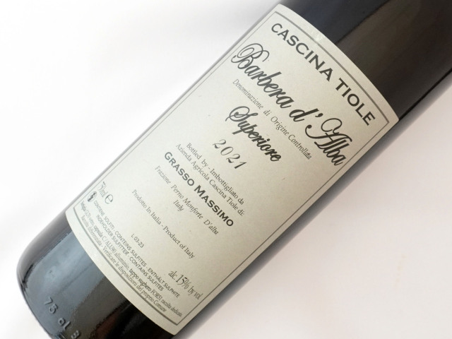 カッシーナ・ティオレ／Cascina Tiole バルベーラ ダルバ スーペリオーレ 2021