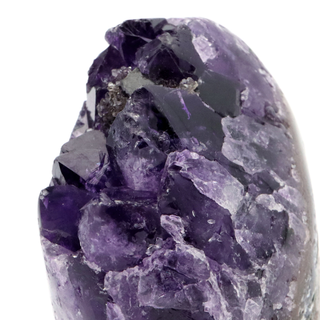 アメジスト クラスター 側面磨き AAA ドゥルーザ 紫水晶 置き物 原石 73g ウルグアイ産 天然石 1点物 2月 誕生石 天然石 amethyst