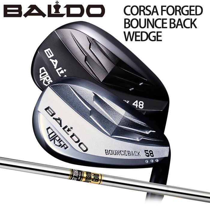 (カスタムクラブ)BALDO CORSA FORGED BOUNCE BACK WEDGE TRUE TEMPER Dynamic Gold ...