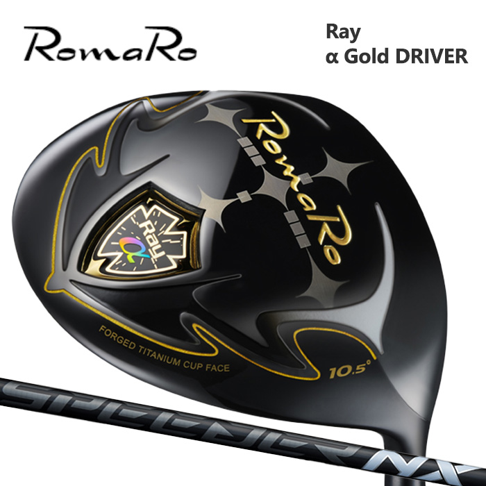 ROMARO α Gold ドライバー SPEEDER NX BLACK|ゴルフショップウィザード