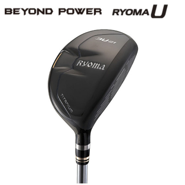 リョーマゴルフ RYOMA BEYOND POWER RYOMA U ブラックIP（参考価格）