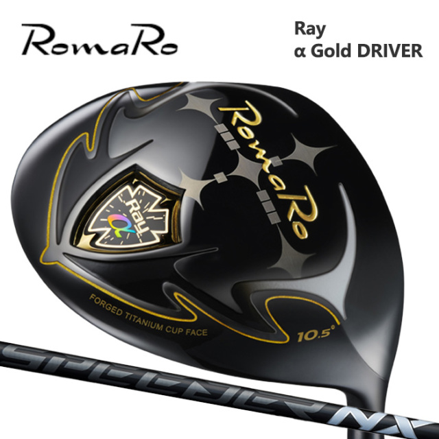ROMARO α Gold ドライバー SPEEDER NX BLACK|ゴルフショップウィザード
