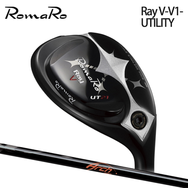(カスタムクラブ)Romaro Ray V-V1 UTILITY ARCH UTR【グリップ・シャフト・組立料込】