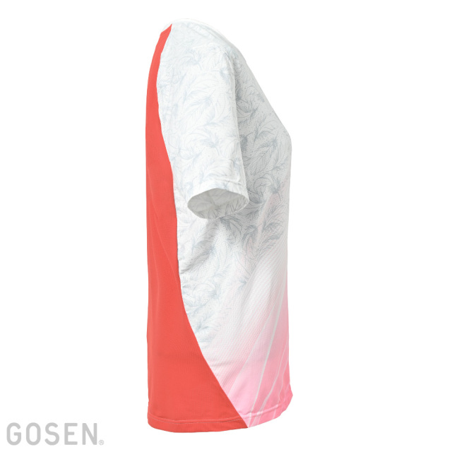 ゴーセン T2503-30 レディースゲームシャツ (30)ホワイト レディース 25 20p レディース ゲームシャツ［T2503］