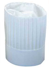 パリスハット（コック帽）シェフトック不織布使い捨てタイプ10枚入り高