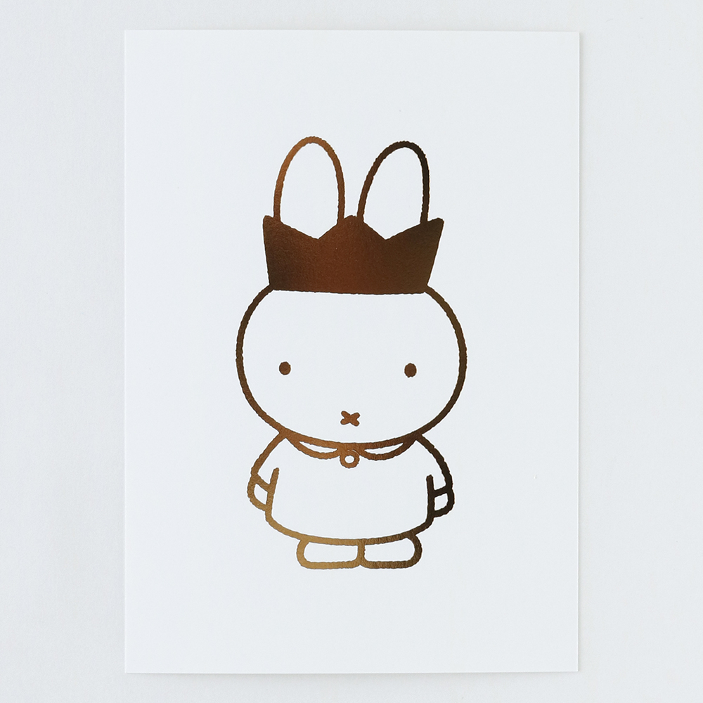 miffy ポストカード BM-074 | デザインステーショナリーのGreenFlash（グリーンフラッシュ）