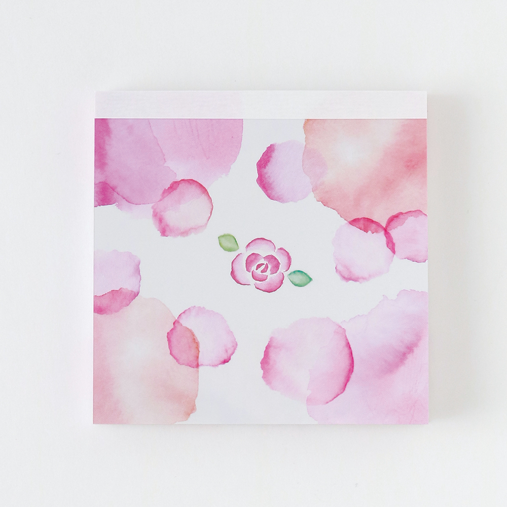 いろを楽しむ ましかくメモパッド CL-004 | デザインステーショナリーのGreenFlash（グリーンフラッシュ）