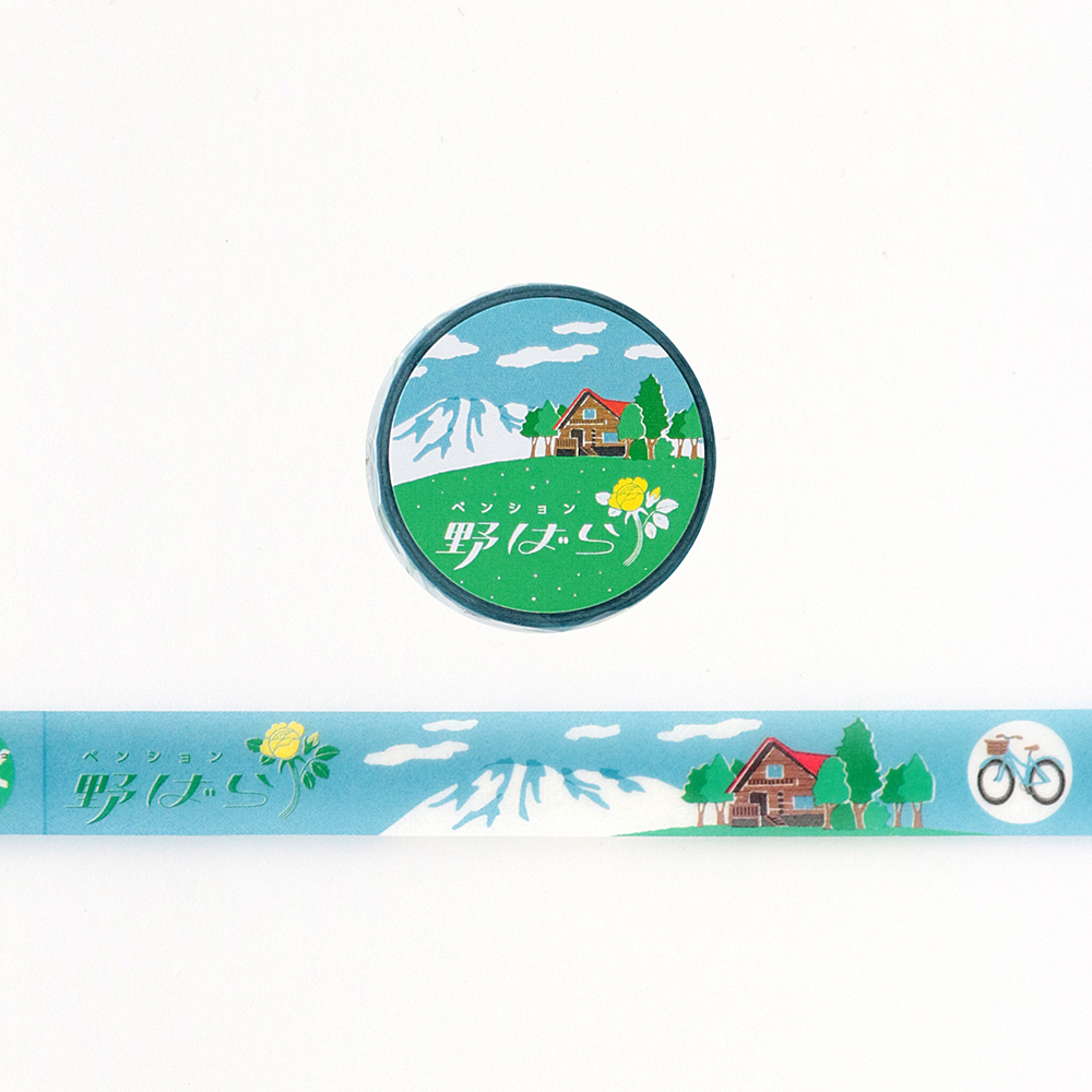 レトロノーム マスキングテープ＜野ばら＞ RR-058 | デザインステーショナリーのGreenFlash(グリーンフラッシュ)