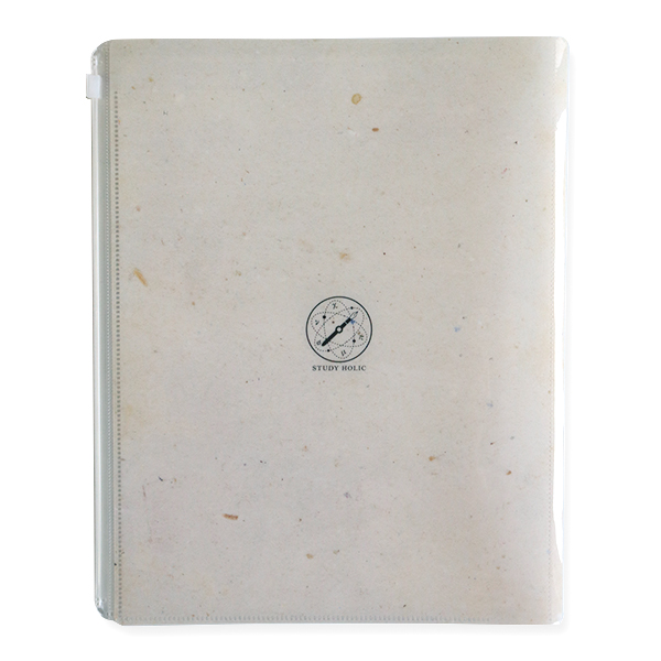 STUDY HOLIC A4ジップファイル ST-055【大人文具】 | デザインステーショナリーのGreenFlash(グリーンフラッシュ)