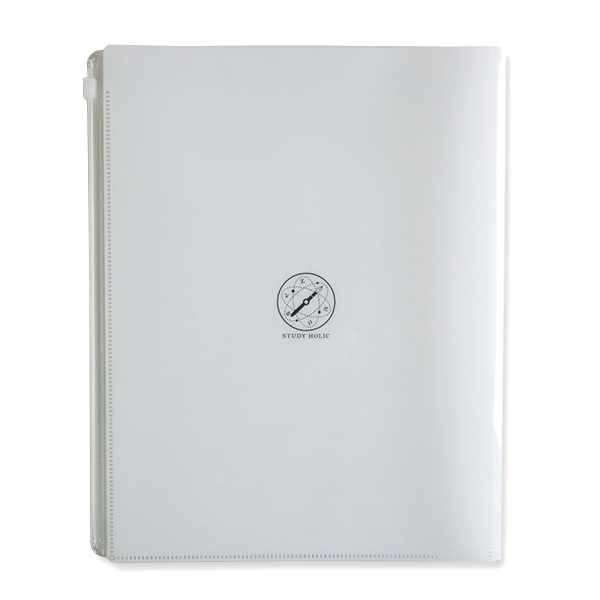 STUDY HOLIC A4ジップファイル ST-059【大人文具】 | デザインステーショナリーのGreenFlash(グリーンフラッシュ)