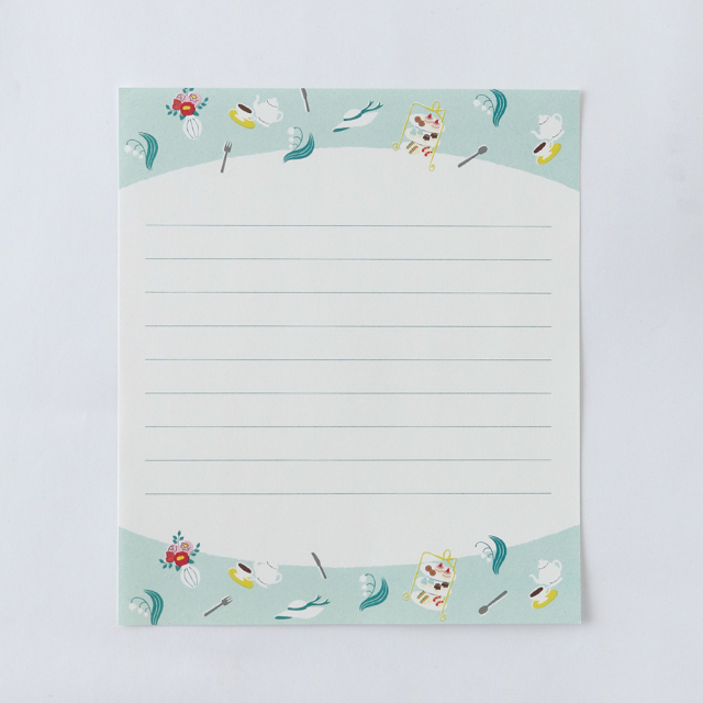 レトロノーム レターセット RR-012| デザインステーショナリーのGreenFlash（グリーンフラッシュ）