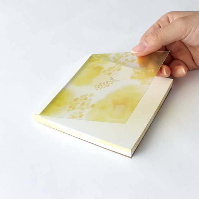 いろを楽しむ ましかくメモパッド CL-003 | デザインステーショナリーのGreenFlash（グリーンフラッシュ）