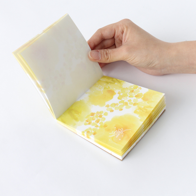 いろを楽しむ ましかくメモパッド CL-003 | デザインステーショナリーのGreenFlash（グリーンフラッシュ）