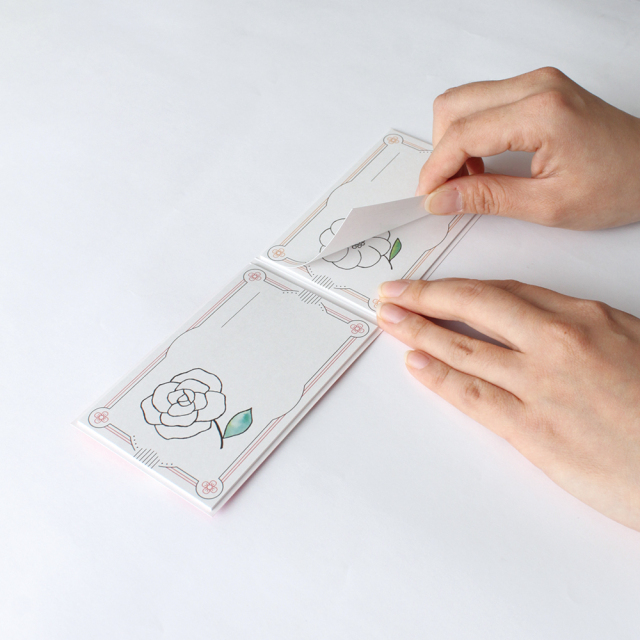 いろを楽しむ カード付箋 CL-023 | デザインステーショナリーのGreenFlash（グリーンフラッシュ）