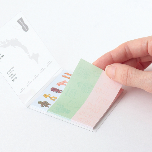 STUDY HOLIC クリアカバー付箋 ST-175 | デザインステーショナリーのGreenFlash（グリーンフラッシュ）