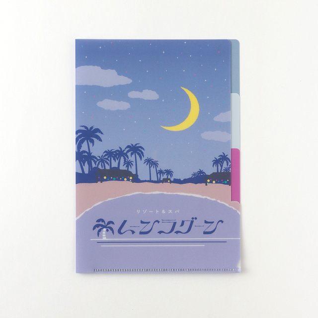 レトロノーム リングノート・スクエア＜ムーン＞ RR-063 | デザインステーショナリーのGreenFlash(グリーンフラッシュ)