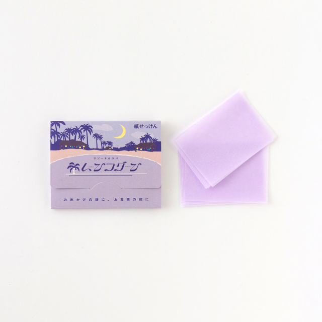 レトロノーム 紙せっけん＜ムーン＞ RR-087 | デザインステーショナリーのGreenFlash(グリーンフラッシュ)