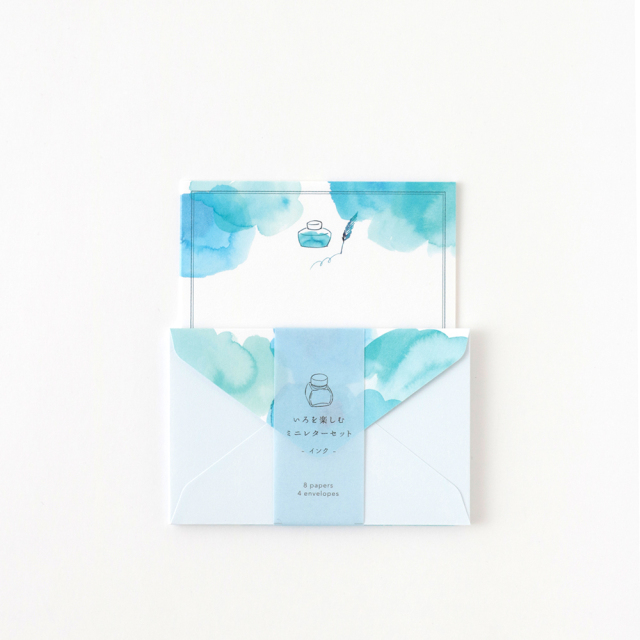 いろを楽しむ ましかくメモパッド＜インク＞ CL-031 | デザインステーショナリーのGreenFlash＜グリーンフラッシュ＞