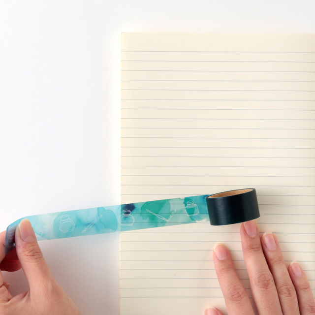 いろを楽しむ 透明テープ＜インク＞ CL-047 | デザインステーショナリーのGreenFlash＜グリーンフラッシュ＞