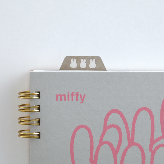 miffy リングノート・スクエア用下敷き BM-202 | デザインステーショナリーのGreenFlash（グリーンフラッシュ）