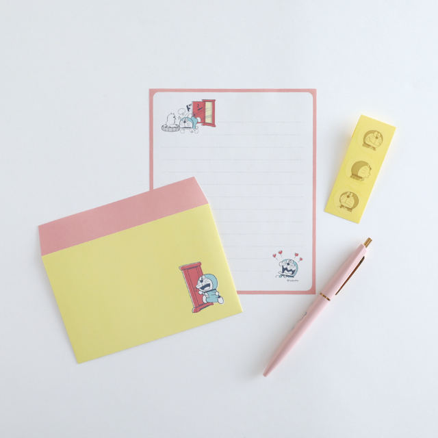 ドラえもん レターセット DG-259 | デザインステーショナリーのGreenFlash(グリーンフラッシュ)