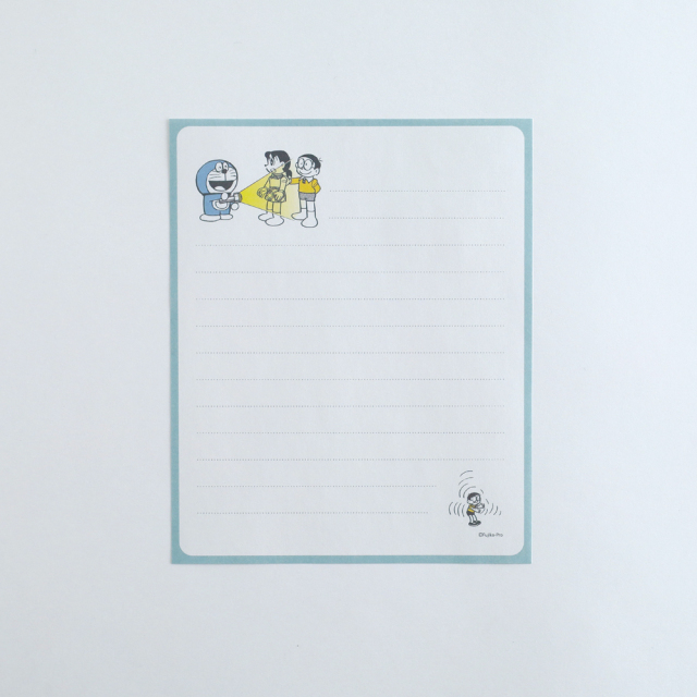 ドラえもん レターセット DG-260 | デザインステーショナリーのGreenFlash(グリーンフラッシュ)