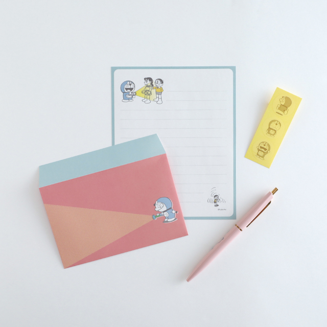 ドラえもん レターセット DG-260 | デザインステーショナリーのGreenFlash(グリーンフラッシュ)