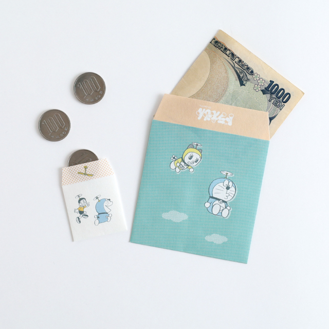 ドラえもん ポチ袋セット DG-277 | デザインステーショナリーのGreenFlash(グリーンフラッシュ)