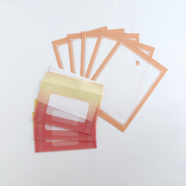 おふくもん レターセット OM-013 | デザインステーショナリーのGreenFlash(グリーンフラッシュ)