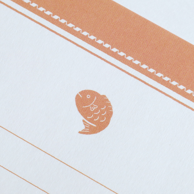 おふくもん レターセット OM-013 | デザインステーショナリーのGreenFlash(グリーンフラッシュ)