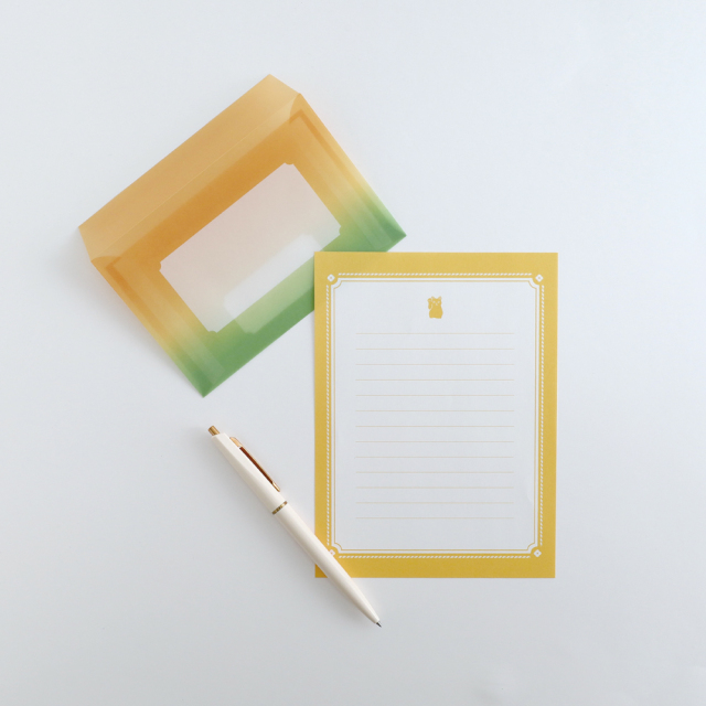 おふくもん レターセット OM-015 | デザインステーショナリーのGreenFlash(グリーンフラッシュ)