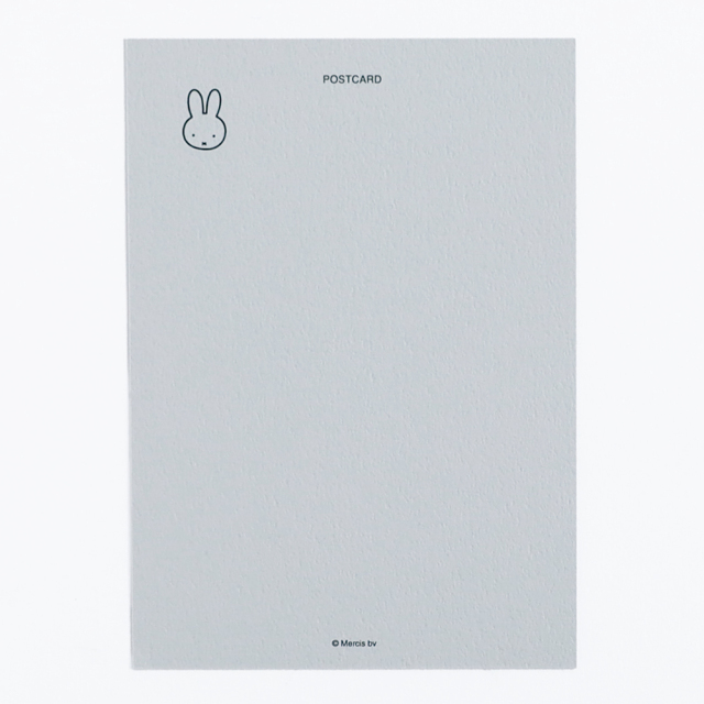 miffy ポストカード＜purple＞ BM-248 | デザインステーショナリーのGreenFlash（グリーンフラッシュ）