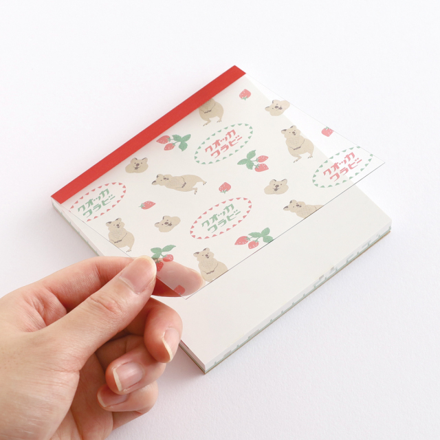 アニマル百貨店 メモパッド・スクエア AD-008 | デザインステーショナリーのGreenFlash（グリーンフラッシュ）