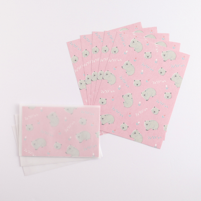 アニマル百貨店 レターセット AD-010 | デザインステーショナリーのGreenFlash（グリーンフラッシュ）